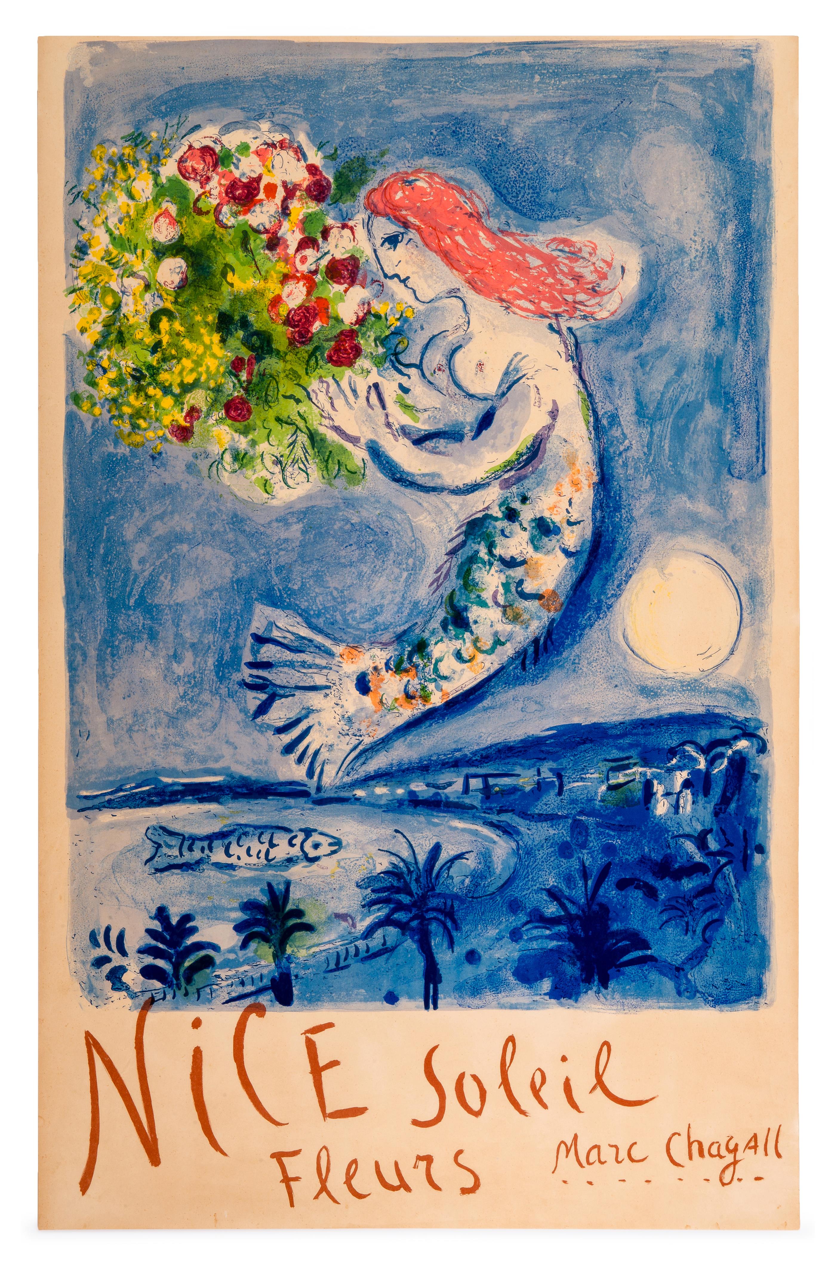 Marc Chagall – Three Color Lithographic Posters – Paris, 1962-1966 ...