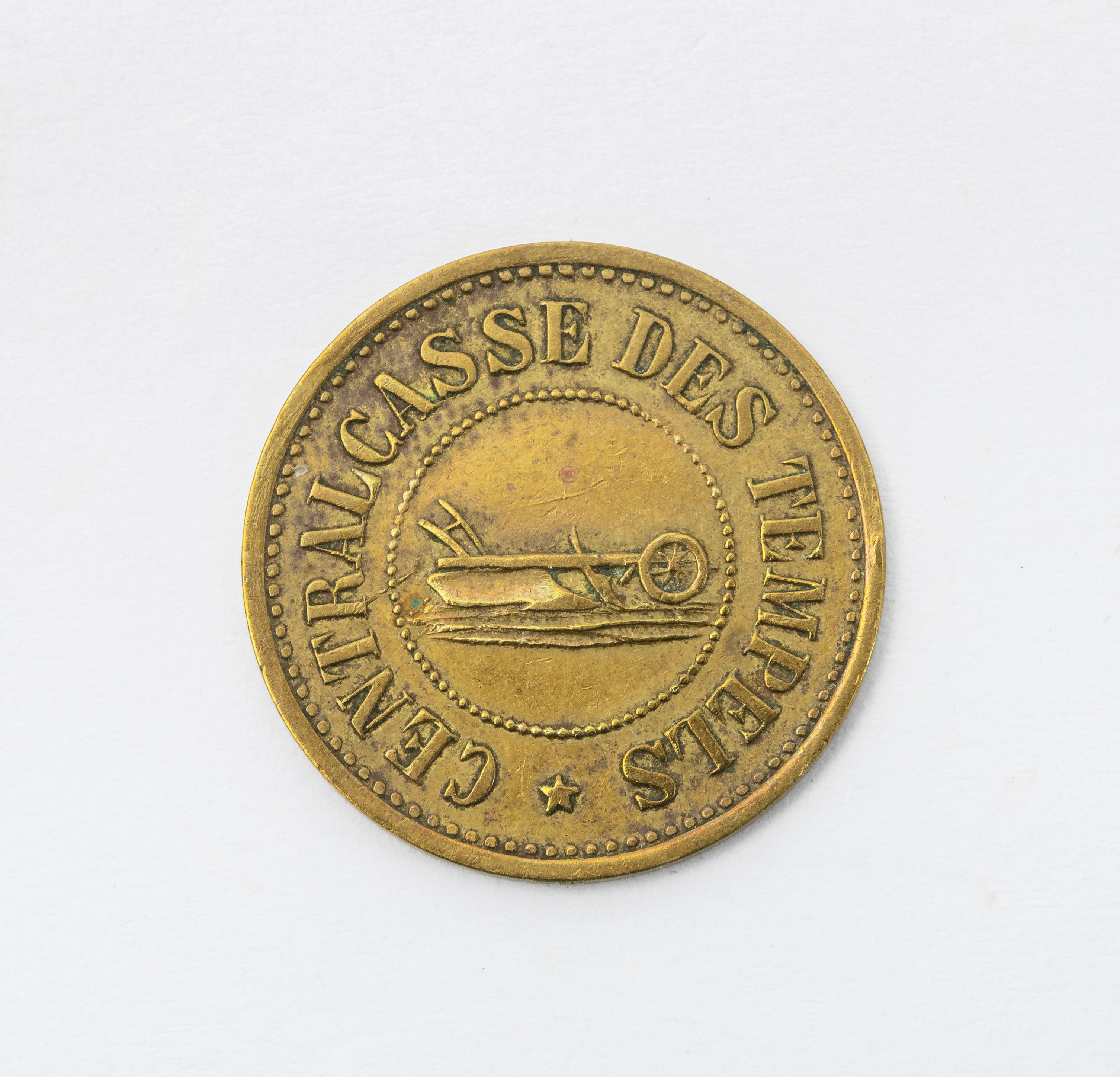 Complete Set of Four Templer Tokens | kedem Auction House Ltd.
