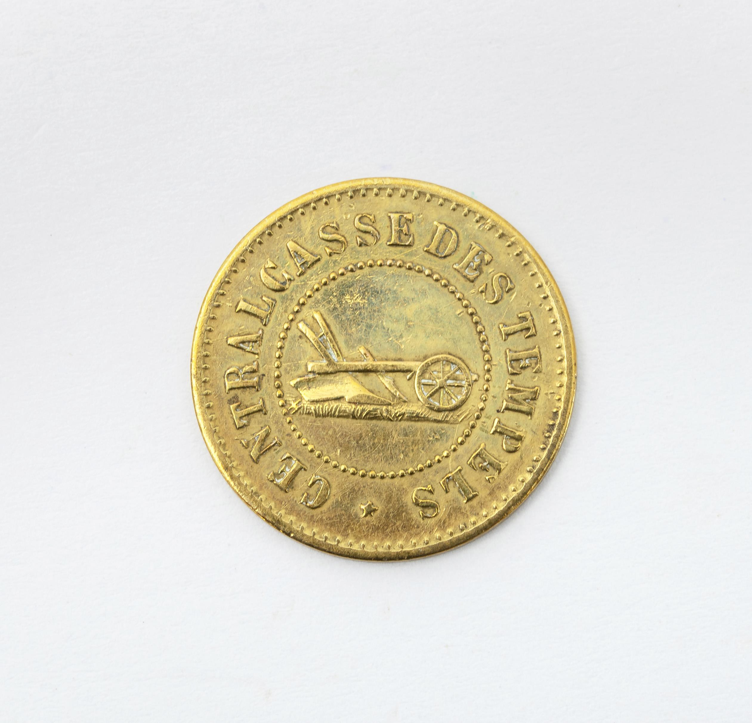 Complete Set of Four Templer Tokens | kedem Auction House Ltd.